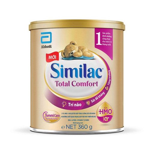Thành phần sữa Similac Total Comfort 1+ cho trẻ từ 1 tuổi trở lên
